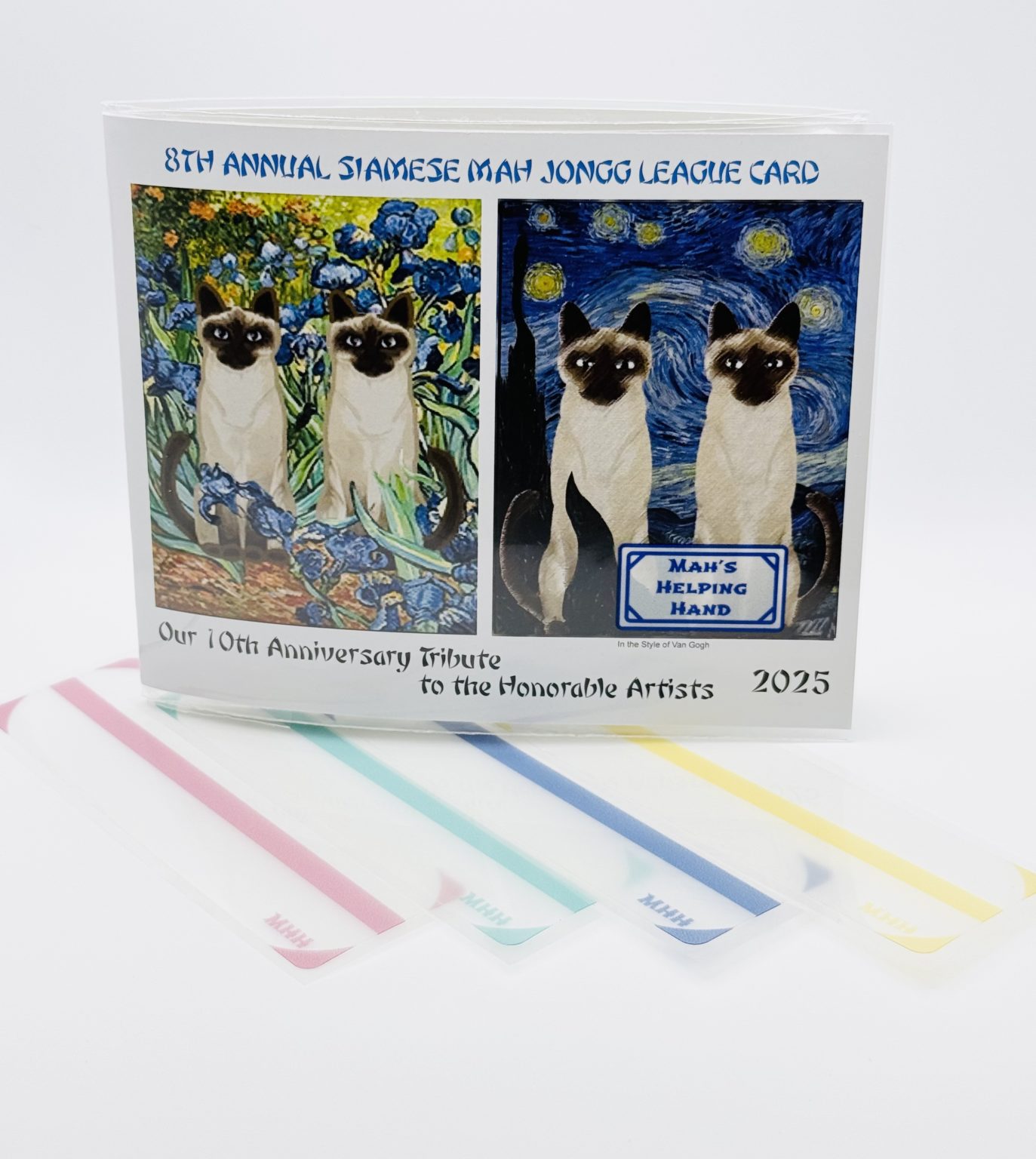 LARGE 2025 Siamese Mah Jongg® Kit4 Highlighters – Mah's Helping Hand